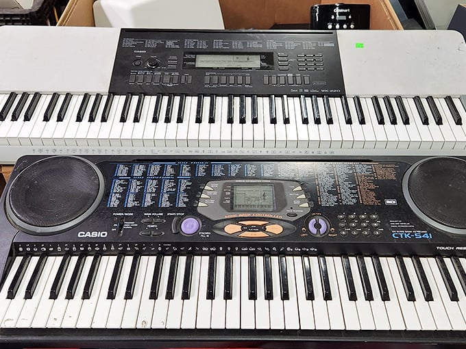 Musical possibilities stack up like chord progressions. These keyboards have accompanied everything from "Heart and Soul" to half-remembered Beethoven.