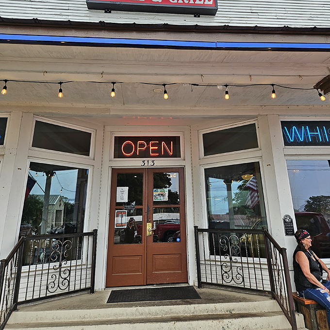 The entrance to flavor town has never looked so inviting. Those wooden doors have welcomed hungry souls seeking salvation through steak.