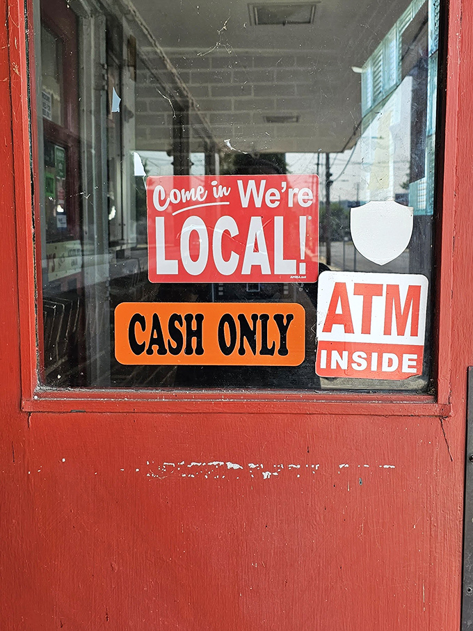 "Come in We're LOCAL!" &ndash; the door signs tell you everything about the diner's philosophy before you even grab a menu.