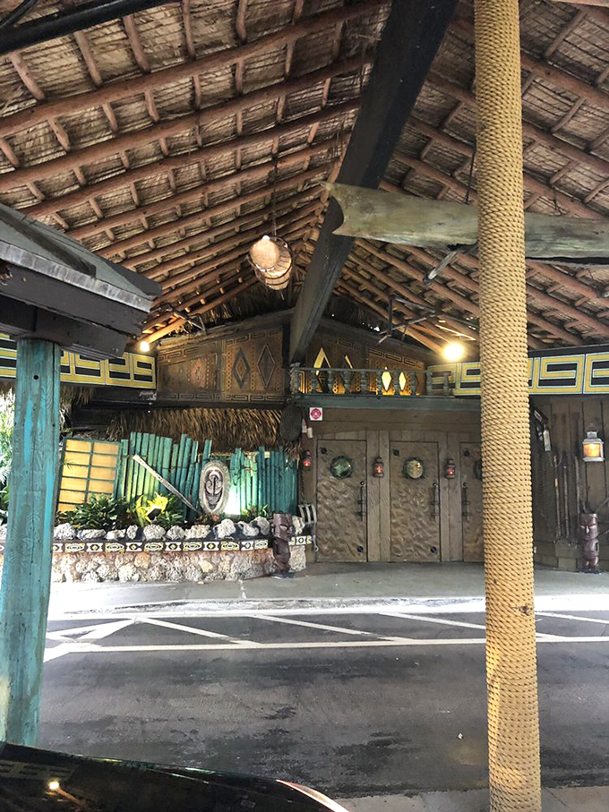 The entrance feels like discovering a secret tropical village. This isn't just architecture&mdash;it's storytelling with bamboo and thatch.