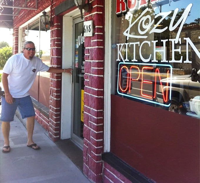 The neon "OPEN" sign might as well say "ENTER AT YOUR OWN RISK"—your diet doesn't stand a chance against what awaits inside.