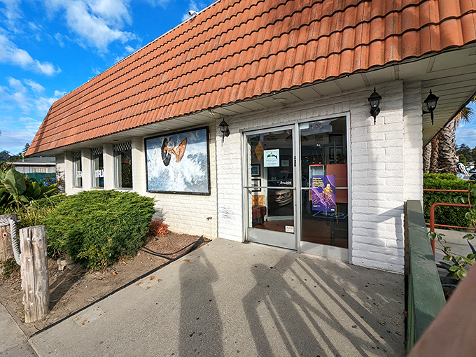 The unassuming entrance belies the flavor wonderland within. Like finding a secret portal to comfort food paradise.