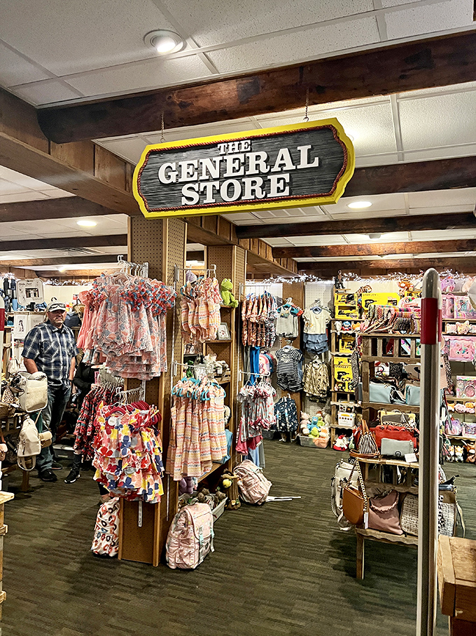 The General Store offers souvenirs for those who want to take home more than just memories. Because nothing says "I enjoyed my vacation" like a bull-themed t-shirt. 