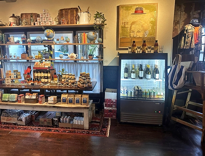 The gift shop offers a chance to take home a slice of Old Florida charm &ndash; minus the actual seafood, which wouldn't survive the trip anyway.