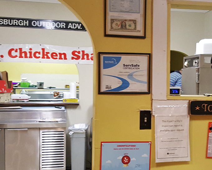 A glimpse into the kitchen where the magic happens&mdash;bright, clean, and certified to produce food that will haunt your dreams in the best way.