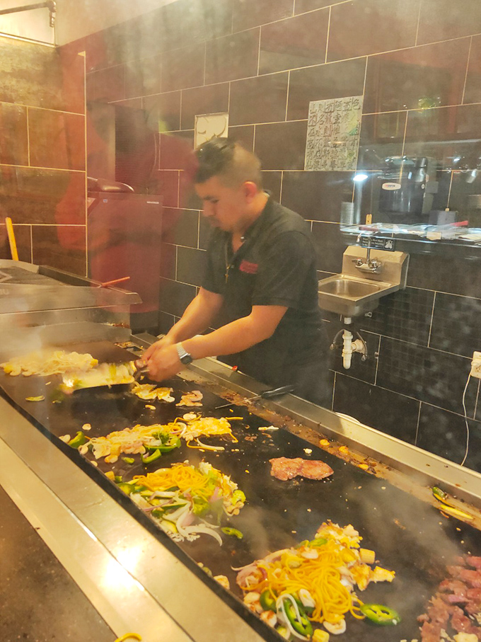 The hibachi chef transforms simple ingredients into sizzling masterpieces&mdash;dinner and a show where your taste buds get front-row seats.