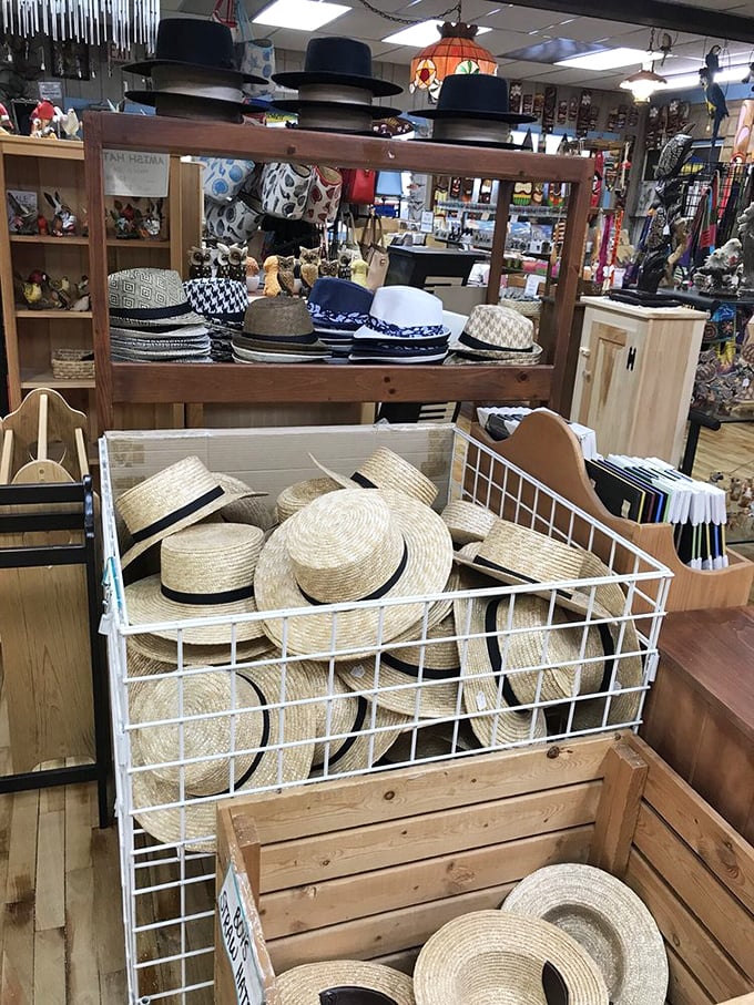 Amish hats and straw bonnets that tell stories of tradition, craftsmanship, and a way of life that values simplicity and quality.