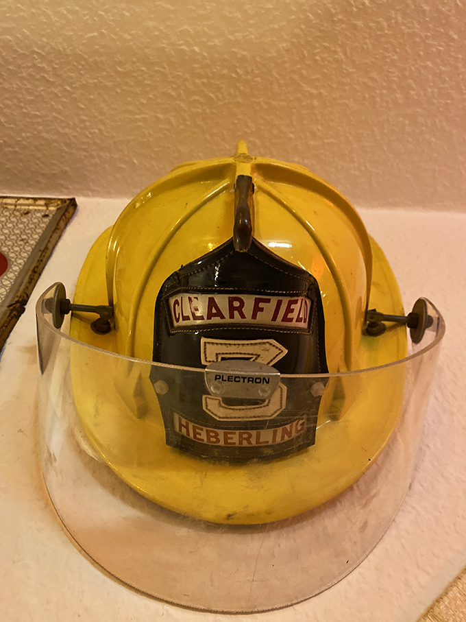 This Clearfield firefighter's helmet didn't just protect&mdash;it served a community. Now it stands as a testament to local heroes and craftsmanship.
