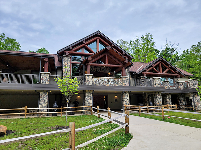 The park's lodge combines rustic charm with modern comfort&mdash;like if a lumberjack won the lottery but kept it tasteful.