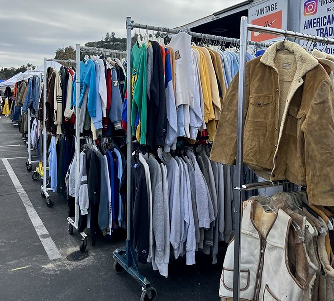 The vintage jacket motherlode has been discovered! From suede to denim, each hanger holds the potential for your next signature look.