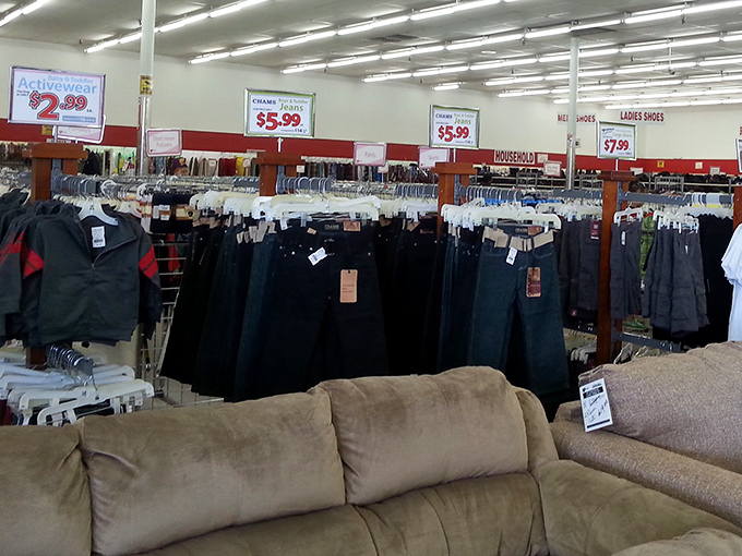 Denim for days! The jeans section offers everything from work-appropriate to weekend-ready styles with that already broken-in comfort.