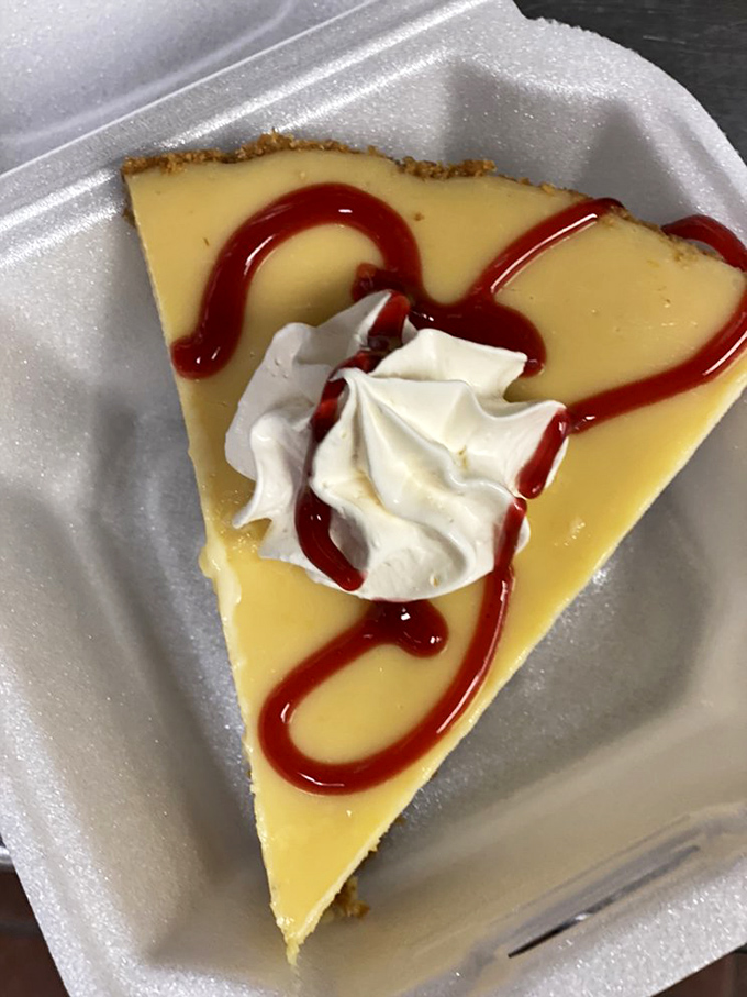 Key lime pie that hits that perfect sweet-tart balance&mdash;a slice of Florida sunshine that makes you seriously consider ordering a whole one "for later."
