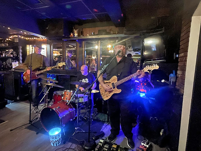 Live music that pairs perfectly with your post-dinner digestif. These musicians aren't background noise&mdash;they're part of the full Bull Pen experience.
