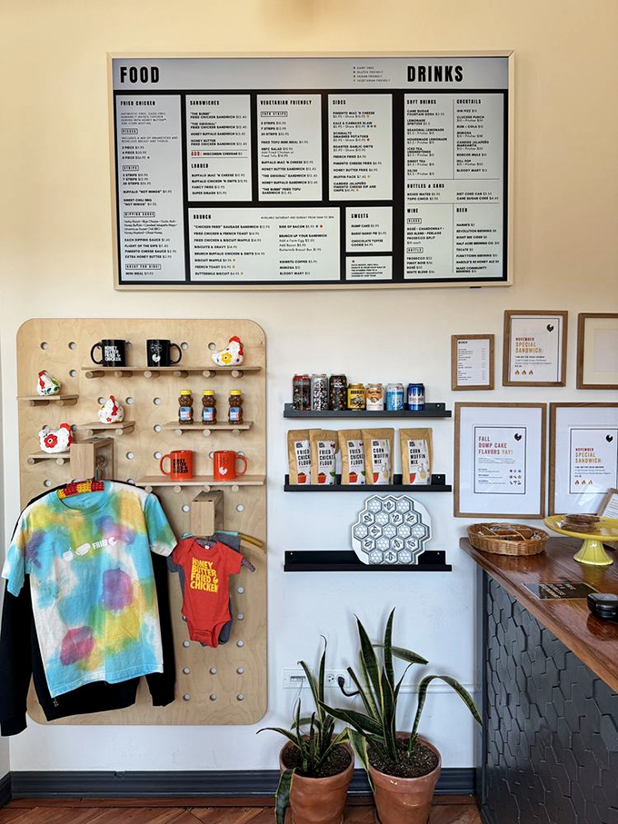 Merchandise that lets you wear your chicken loyalty on your sleeve&mdash;or your baby, proving it's never too early to develop good taste.