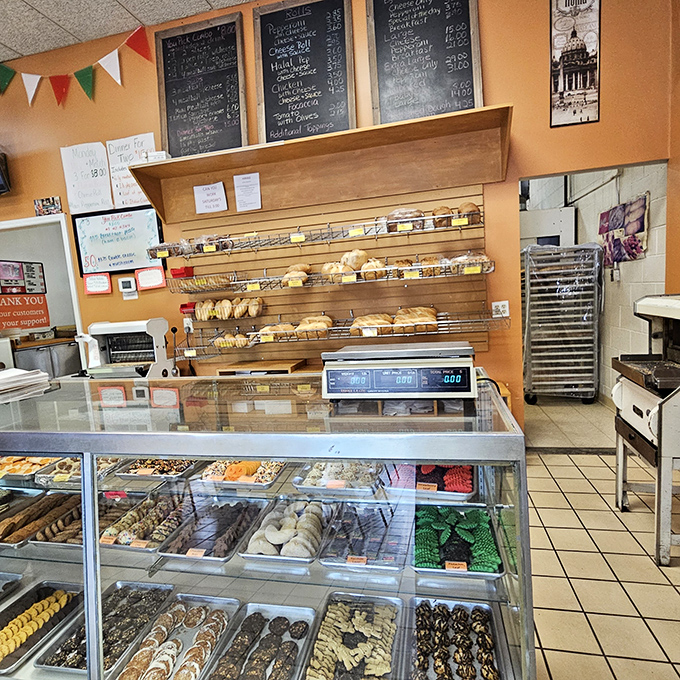 Where the magic happens&mdash;fresh-baked treasures lined up like soldiers, ready to march straight into your hungry embrace.