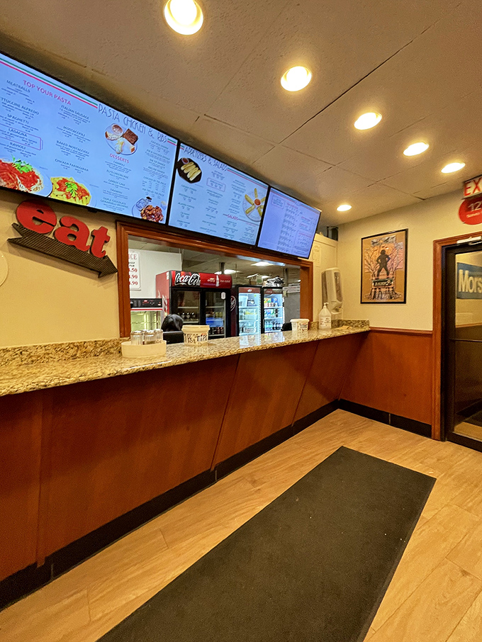 Where pizza dreams become reality. This humble counter has launched thousands of memorable meals into Chicago neighborhoods for decades.