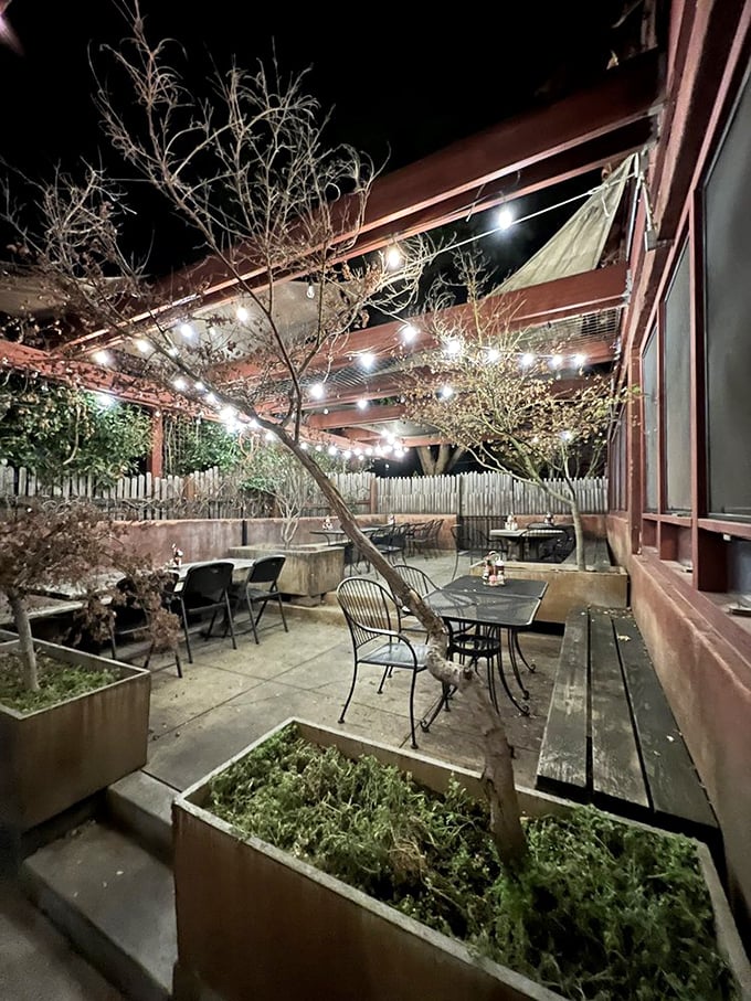 Evening light hits the storefront just right, making this corner of Vallejo look like barbecue heaven's waiting room.