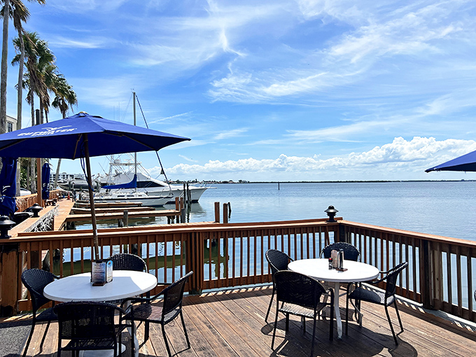 Waterfront dining that reminds you why people move to Florida in the first place. The view alone is worth the price of admission.