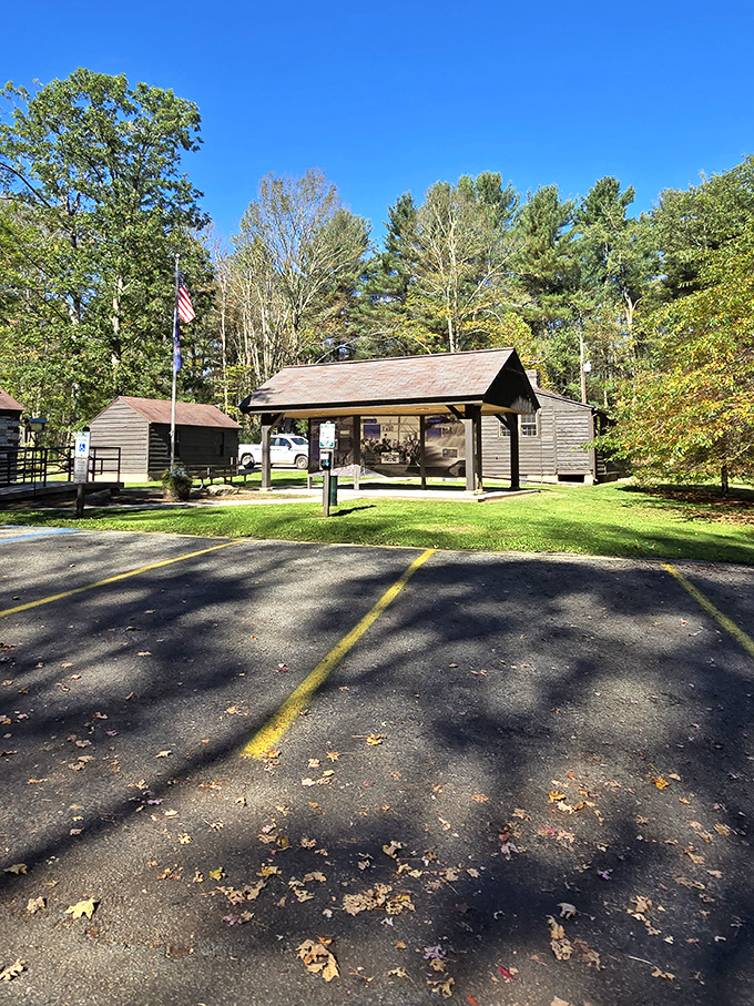 Park headquarters&mdash;where adventures begin and maps are studied. The unassuming gateway to thousands of acres of Pennsylvania paradise.