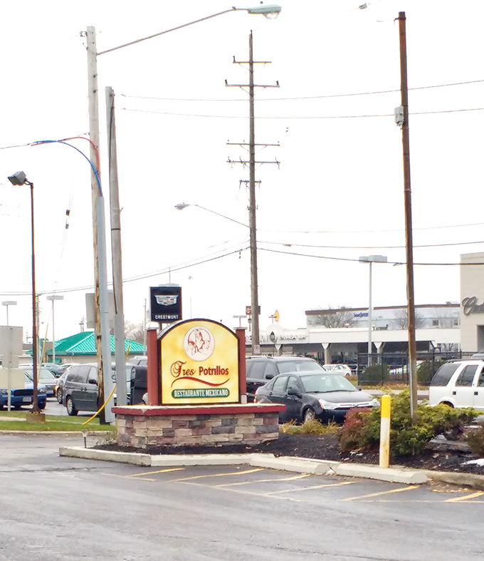 Even from the parking lot, that illuminated sign beckons like a lighthouse for the hungry. Your stomach knows the way before your GPS does.