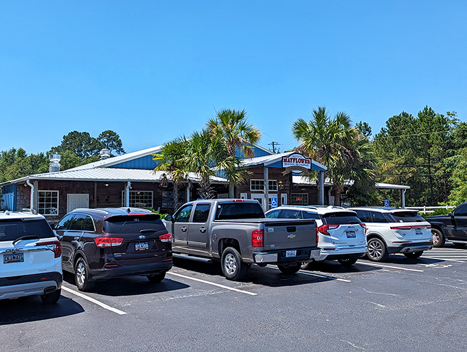 A packed parking lot tells the real story&mdash;locals know where to find the good stuff, and they're willing to wait for it.
