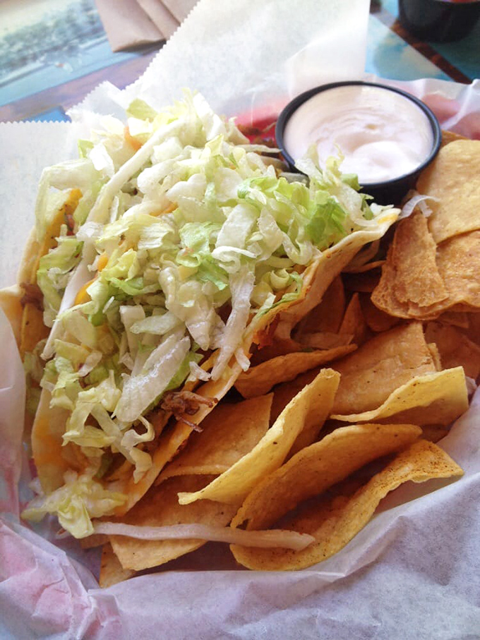 Lettuce as a garnish, not an apology. These tacos celebrate fresh ingredients with a crunch you can hear three tables away.