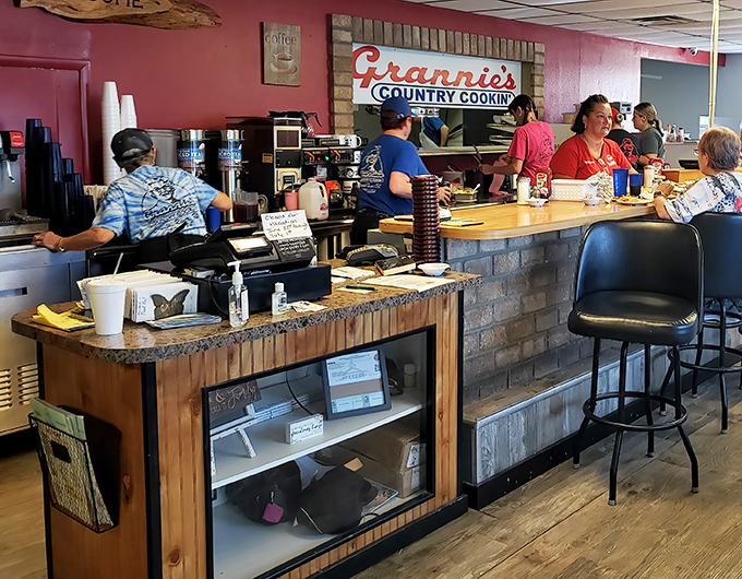 The nerve center of operations&mdash;where orders are called, tickets are filled, and regulars are greeted by name before they even sit down.