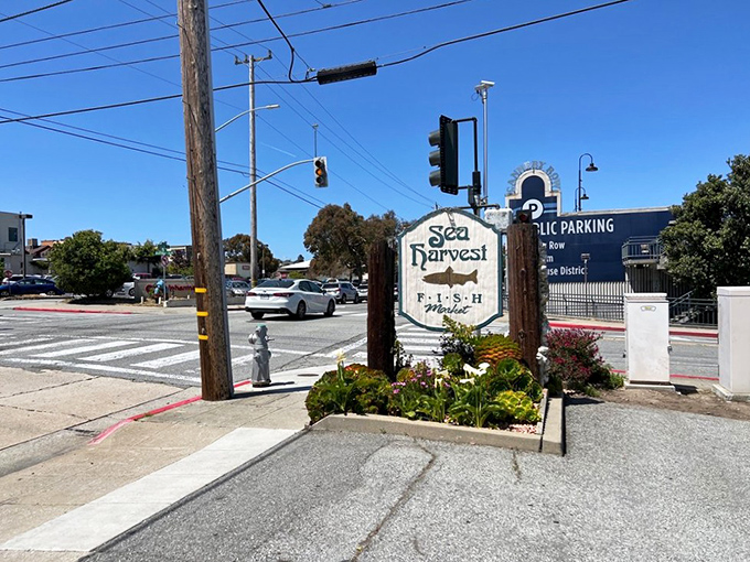 The roadside sign stands as a beacon to hungry travelers. Follow it like a lighthouse guiding ships to safe harbor&mdash;except with better food.