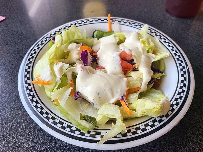 Even the salad has that diner magic &ndash; simple, honest, and somehow more satisfying than any $18 kale creation across town.