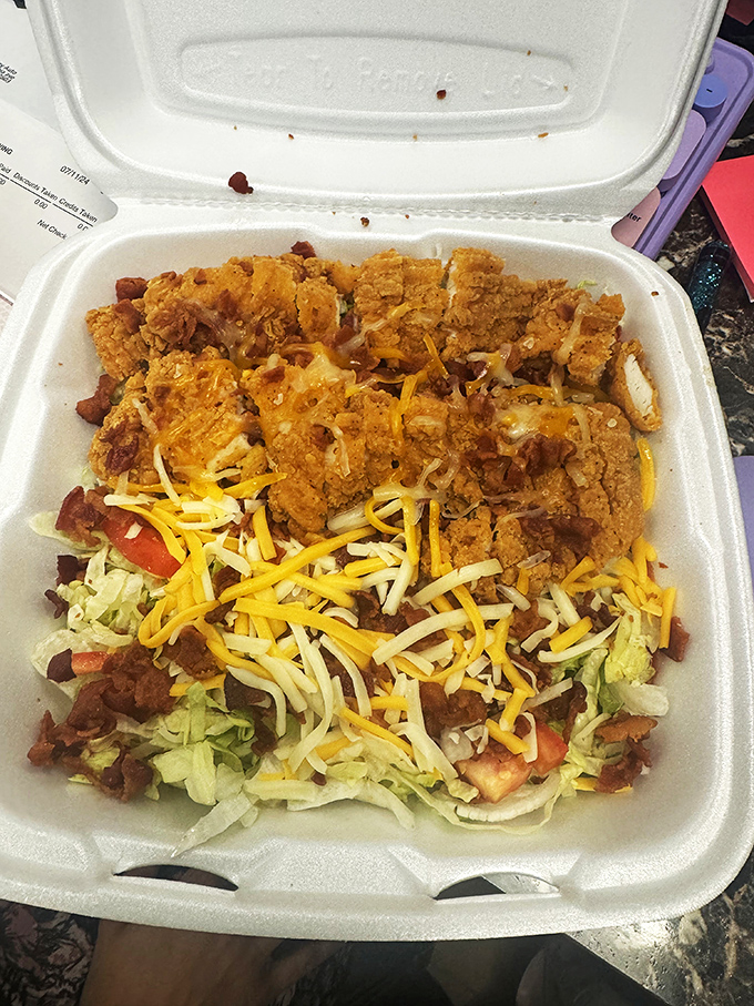 When a takeout container looks this good, you know you've stumbled upon one of those rare places that doesn't cut corners.