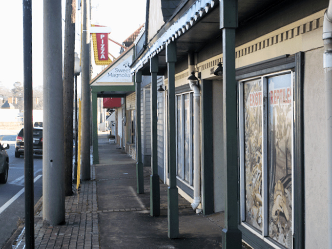 Sidewalks designed for leisurely strolls, where rushing is optional and conversation with neighbors is encouraged.