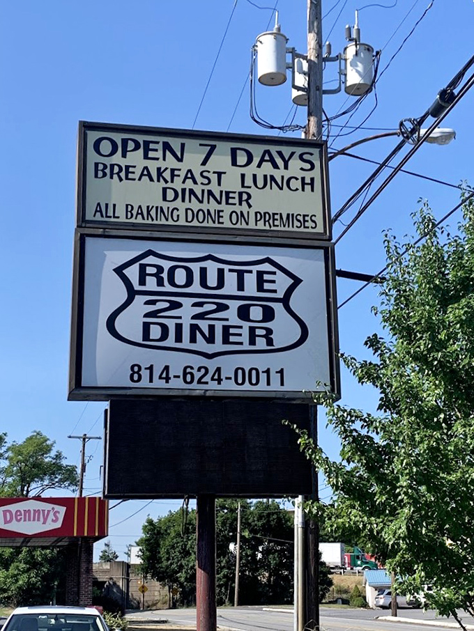 "Open 7 Days" &ndash; three beautiful words that promise breakfast, lunch, and dinner whenever hunger strikes. The sign that launched a thousand satisfied appetites.