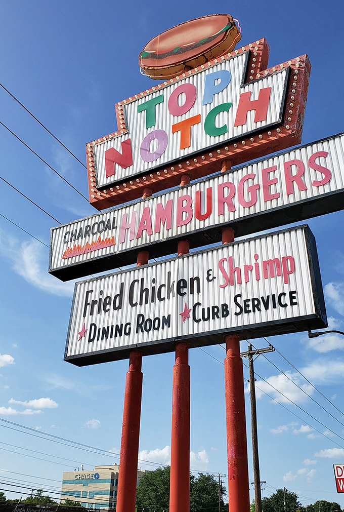The sign that launched a thousand road trips. Those colorful letters against the Texas sky are practically part of Austin's official skyline.