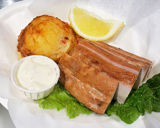 Smoked albacore that would make Neptune himself swim to shore. Simple, smoky perfection that needs nothing more than a squeeze of lemon.