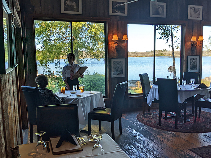 Waterfront dining that feeds both stomach and soul &ndash; where nature's view competes with culinary artistry, and everybody wins.