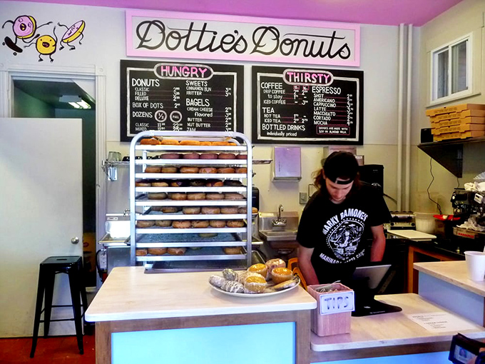 Behind every great donut is a dedicated team crafting plant-based magic in a kitchen that smells like heaven's waiting room.