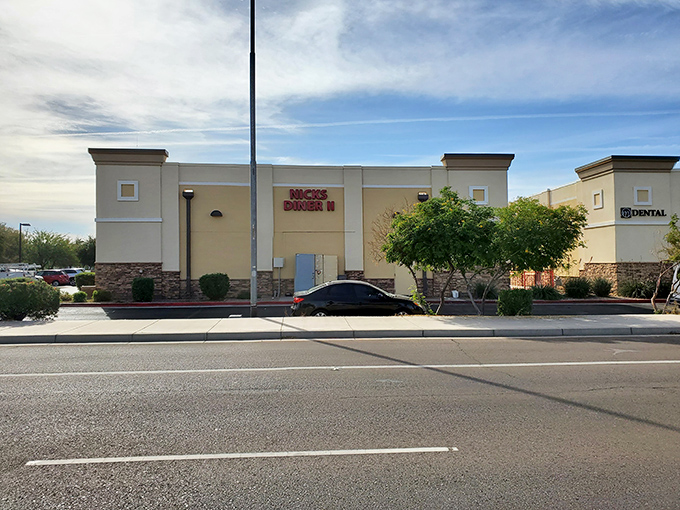 From this angle, Nick's Diner II looks like it could be the setting for the next great American novel&mdash;or at least your next great breakfast.
