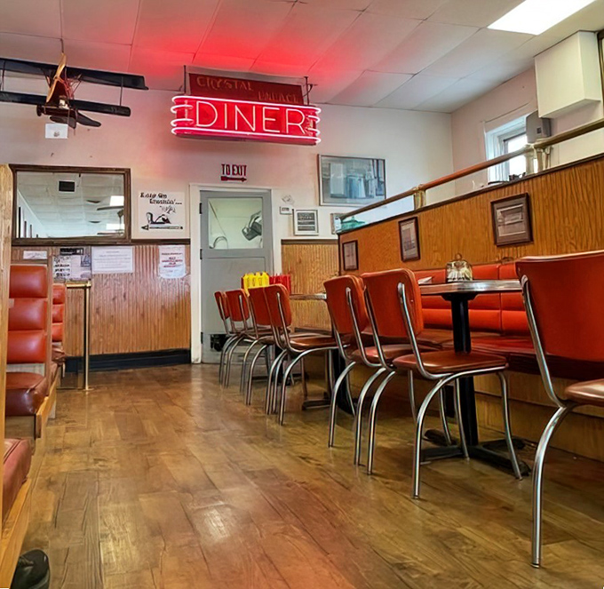 Those orange chairs have supported generations of Hoosiers through first dates, family breakfasts, and countless cups of coffee.