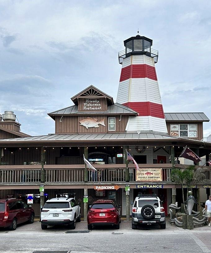 Plenty of parking means the hardest decision is what to order, not where to leave your car.