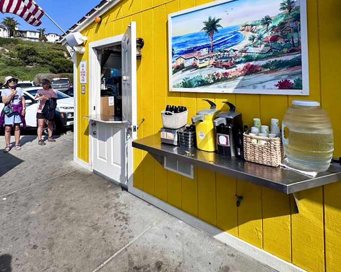 The sunshine-yellow shack isn't just a building &ndash; it's a beacon of milkshake happiness perched above the Pacific.