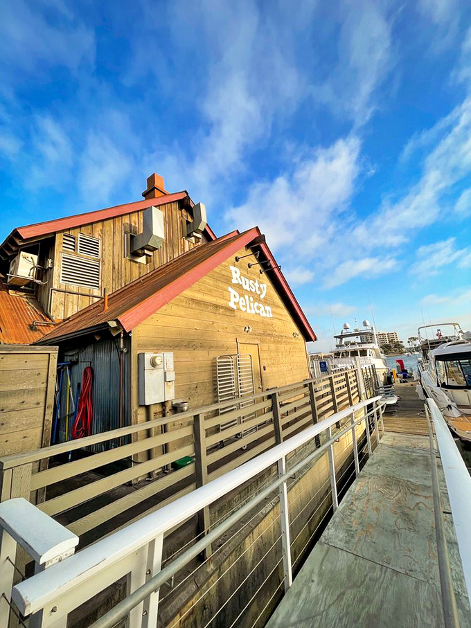 Not just an entrance&mdash;it's the gateway to seafood paradise, where every step brings you closer to maritime culinary bliss.