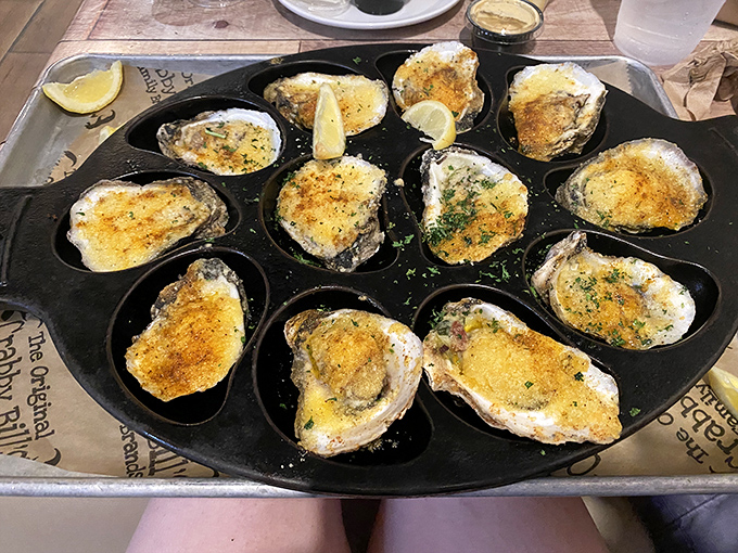 These baked oysters aren't just appetizers&mdash;they're little boats of buttery, garlicky bliss sailing straight to your happy place.