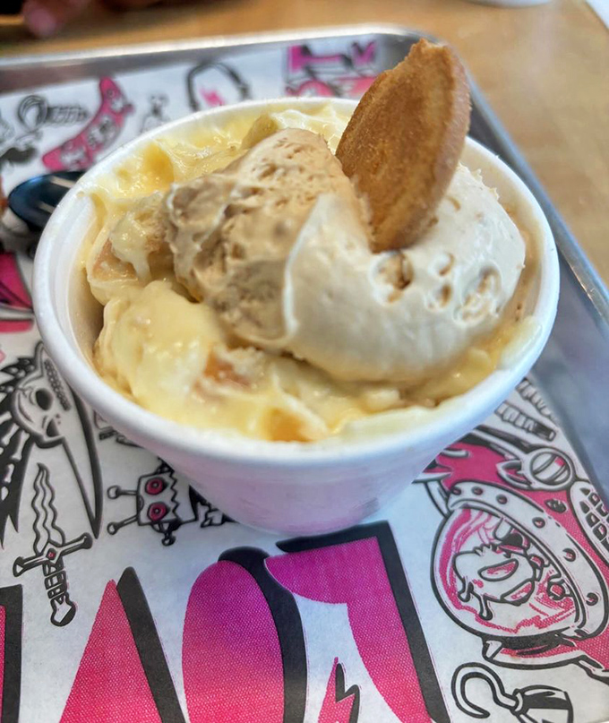 This banana pudding doesn't just end the meal&mdash;it provides closure, with vanilla wafers standing guard over creamy paradise.