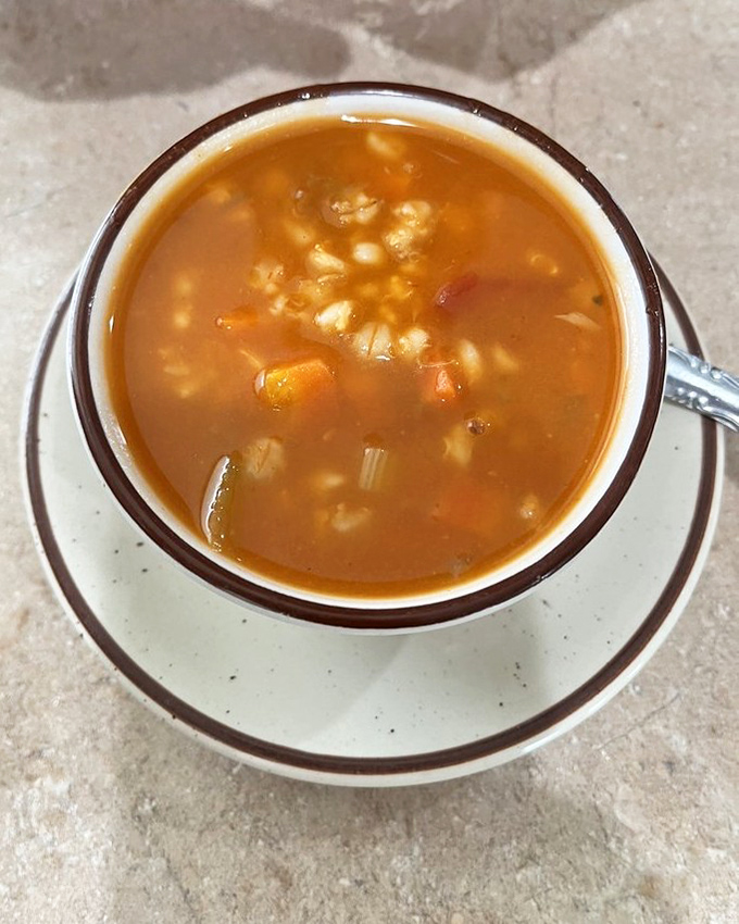 Vegetable soup that grandmothers everywhere would approve of. Each spoonful tells a story of patience, care, and the healing power of homemade broth.