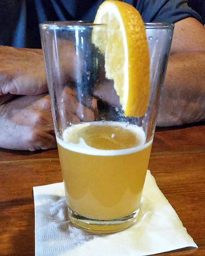 Nothing complements a day in the mountains like a cold beer with a citrus twist&mdash;liquid gold that's earned its place at the table.