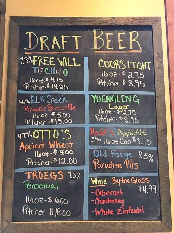 A beer menu that understands its supporting role in the barbecue drama&mdash;local brews ready to cool the fire and complement the smoke.
