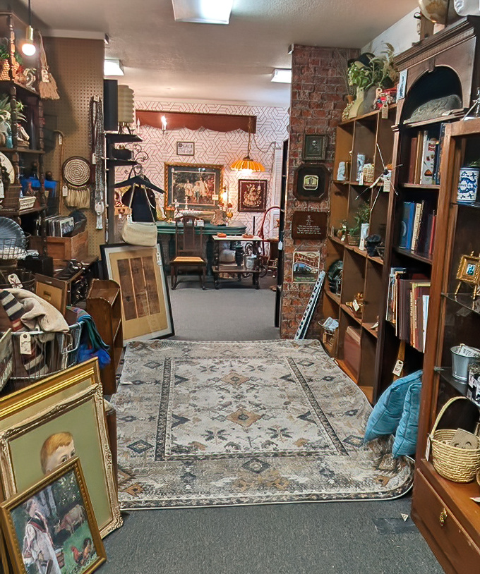 Some booths transform into entire period rooms, creating the uncanny feeling of stepping directly into someone's carefully preserved 1950s living space.