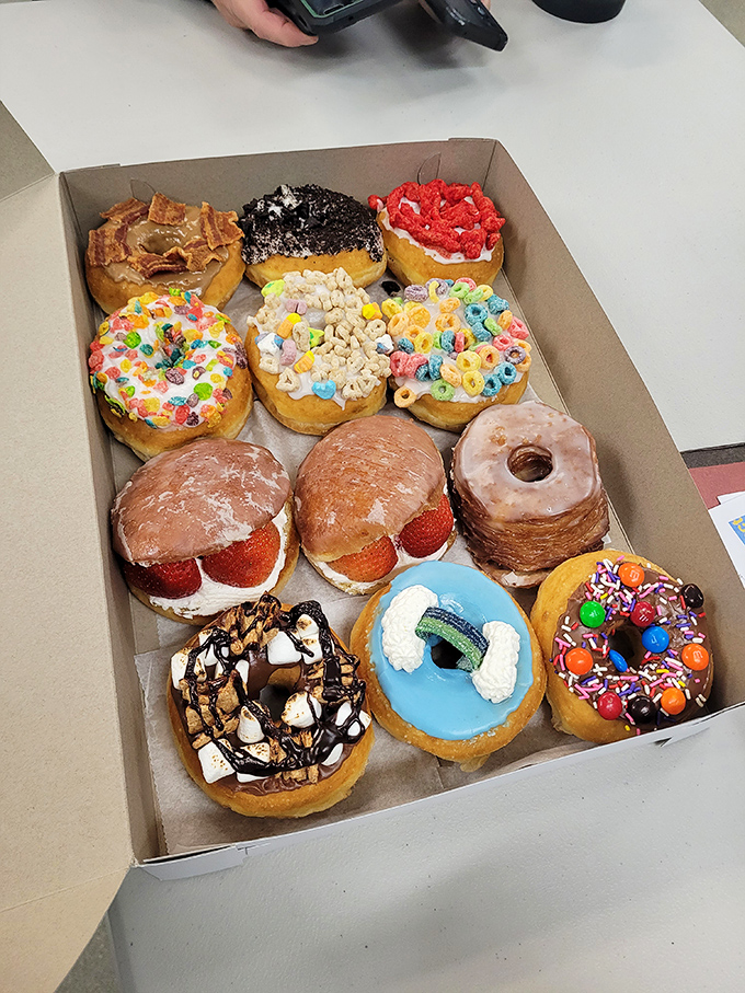 A dozen different donuts in a box is not hoarding&mdash;it's called "meal planning" for very important future you.