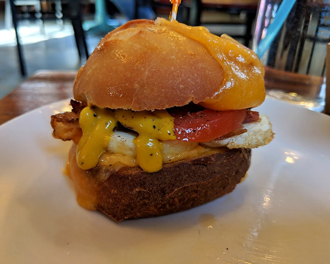 Not all heroes wear capes&mdash;some come on brioche buns with melted cheese and perfectly cooked eggs. Breakfast, elevated to an art form.