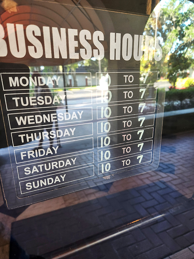 Open seven days a week because weirdness never takes a day off. Plan your visit to the palace of peculiarities.